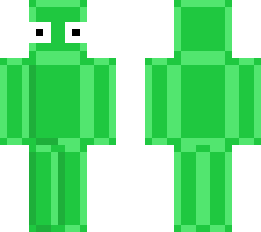 green repo character | Minecraft Skin