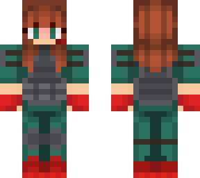military girl | Minecraft Skins