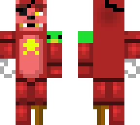 Rockstar Foxy | Minecraft Skin