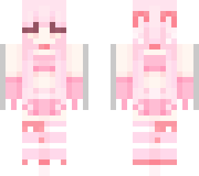 super sonico gloomy bear | Minecraft Skin
