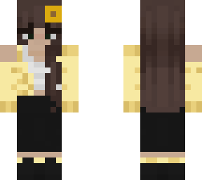 yellow girl | Minecraft Skins