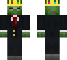 zombie with a crown | Minecraft Skin