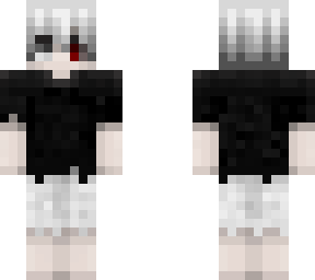 . ken kaneki . | Minecraft Skin