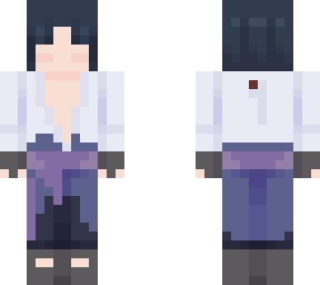 sasuke uchiha - post time skip back | Minecraft Skin