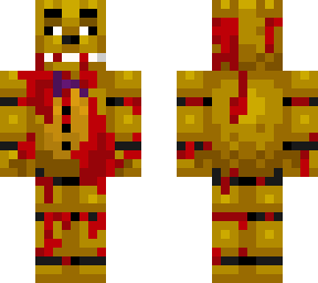 Bloody Springtrap | Minecraft Skin