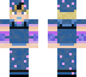 Johnny Joestar (Manga) (Dark Blue) | Minecraft Skin