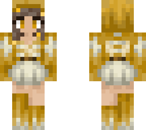 yellow girl | Minecraft Skins