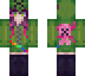 glitch girl | Minecraft Skins