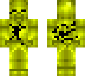 Infected Gold Steve | Minecraft Skin