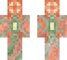 Waxed lightly weathered cut copper skin | Minecraft Skin