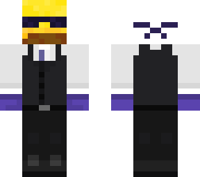 Blaze mask guy | Minecraft Skin