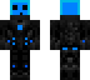 blue slime mech | Minecraft Skin