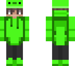 green axolotl | Minecraft Skins