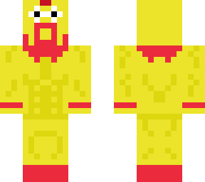 muscular rubber chicken | Minecraft Skin