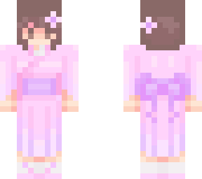 Petal Kimono | Minecraft Skin
