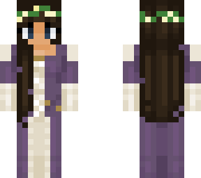 The Dandelion Duchess Brunette | Minecraft Skin