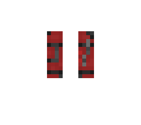Ultrakill V2 knuckle blaster template | Minecraft Skin