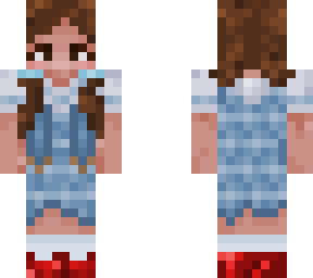 Dorothy the wizard of oz | Minecraft Skin