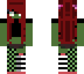 Zombie girl emo | Minecraft Skin