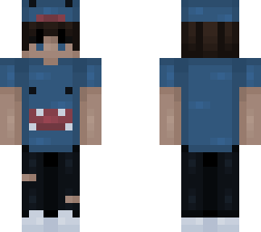 blue domo | Minecraft Skin