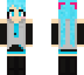 Hatsune Miku | Minecraft Skin