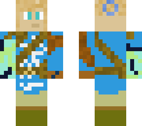 Link from totk | Minecraft Skin