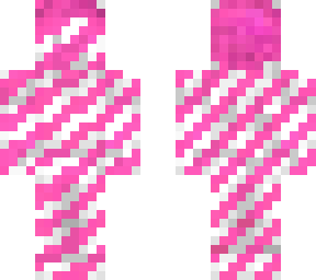 Pink Firework Rocket Steve | Minecraft Skin
