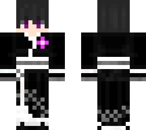 Purple Kitsune Boy | Minecraft Skin