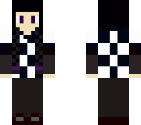 Wednesday in Sweater Vest | Minecraft Skin