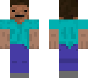Blob Face Steve | Minecraft Skin