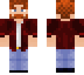 Ginger French Man | Minecraft Skin