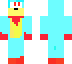 Ko the hedgehog | Minecraft Skin