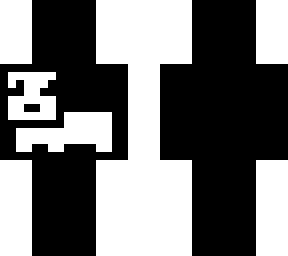 Autism creature with full black | Minecraft Skin