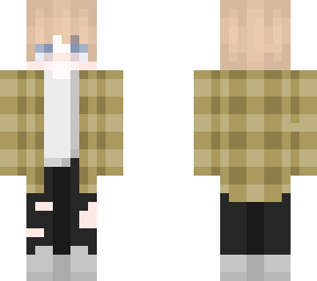Flannel Bee Boy | Minecraft Skin