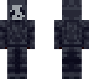 Slim Armored Cultist - Ghost Mask (Java) | Minecraft Skin