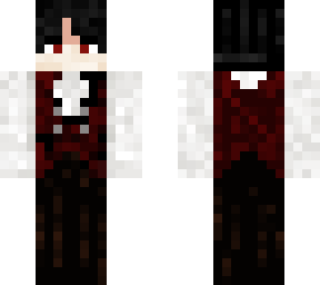 Vampire Pirate w/o fangs | Minecraft Skin