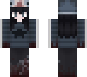 emo shark girl | Minecraft Skin