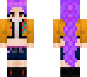 Rumi - KPOP Demon Hunters [ Huntr/x ] Re-Shaded | Minecraft Skin