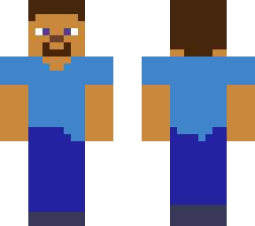 Bare Bones Steve (Updated) | Minecraft Skin