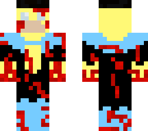 Battle Damaged Invincible | Minecraft Skin