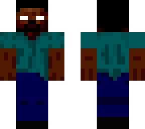 Herobrine: The Broken Script with shirt layer | Minecraft Skin