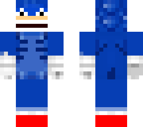 Shin Sonic | Minecraft Skin