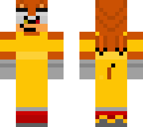 Sunny the Hedgehog (My Version) | Minecraft Skin