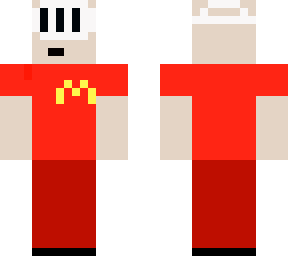 fast food worker | Minecraft Skins