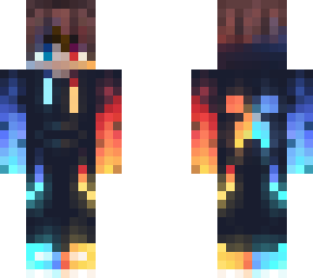Fire x Water x Remix | Minecraft Skin