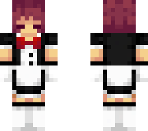 maid frisk | Minecraft Skin
