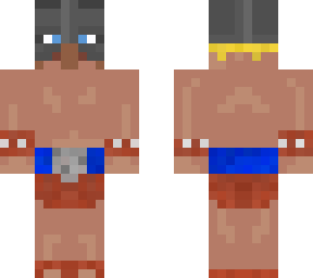 Villager Elite Barbarian (Blue) | Minecraft Skin