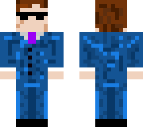 blue suit | Minecraft Skins
