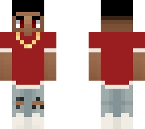 Flame Drip god | Minecraft Skin