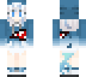 Gawr Gura | Minecraft Skin